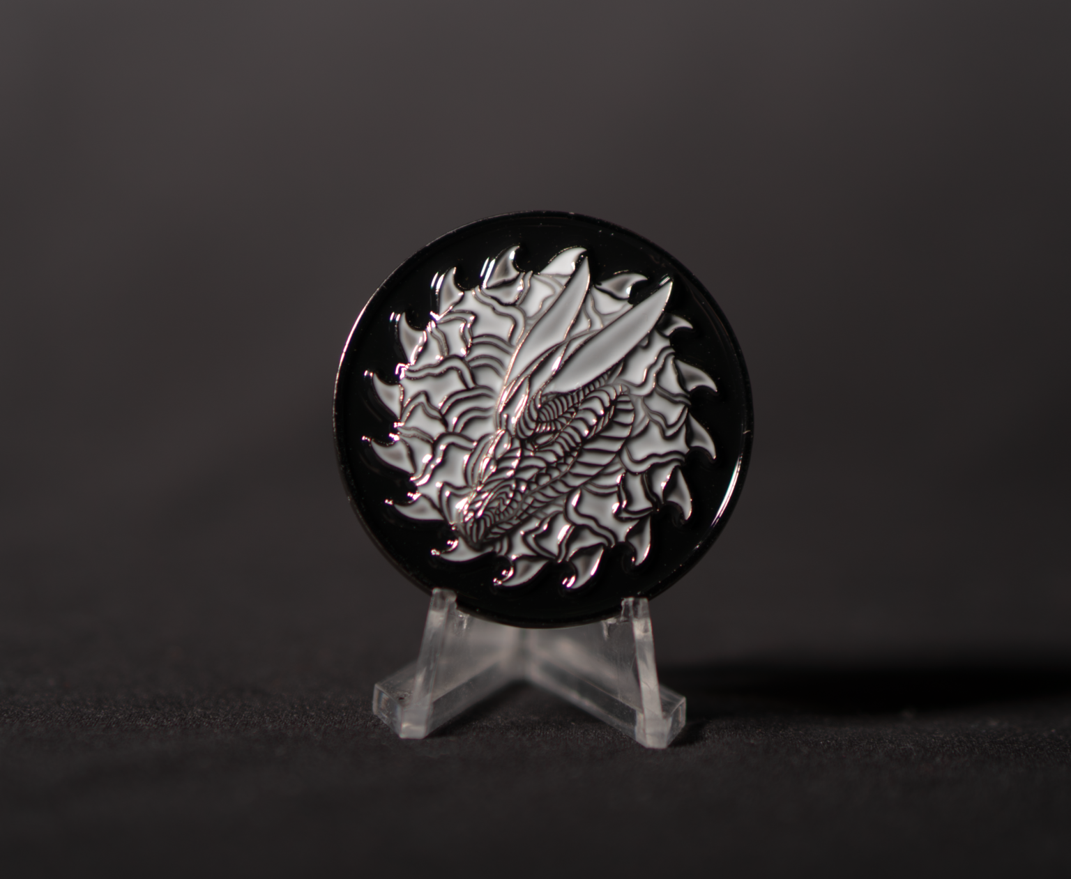 3D Dragon Challenge Coin - KaitlundZupanic